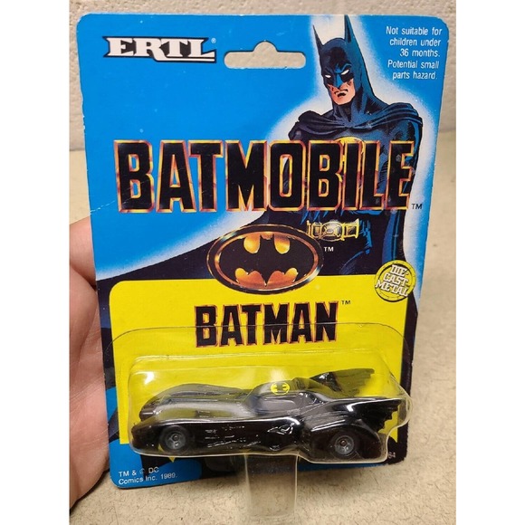 ERTL | Toys | Ertl 989 Vintage Black Batman Batmobile Car New In Sealed ...